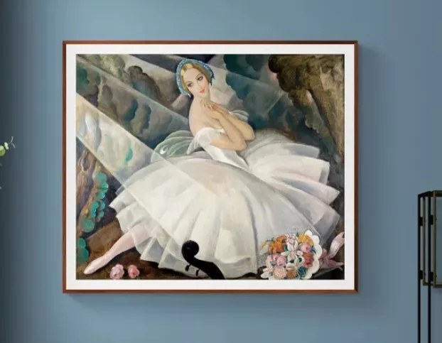 Ballerina (Solodanserinden Ulla Poulsen I Balletten Chopiniana) By ...