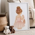 Ballerina Wall Art, Ballerina , Ballet Nursery Decor, Pink Tutu, Ballet ...