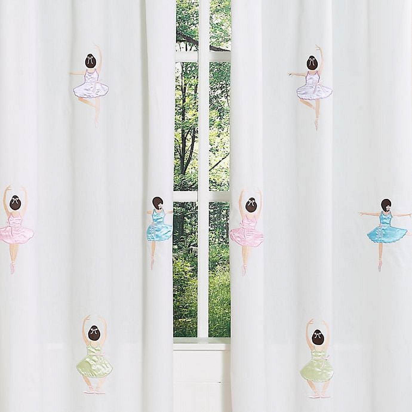 Ballerina Window Panels - Set of 2 - Walmart.com