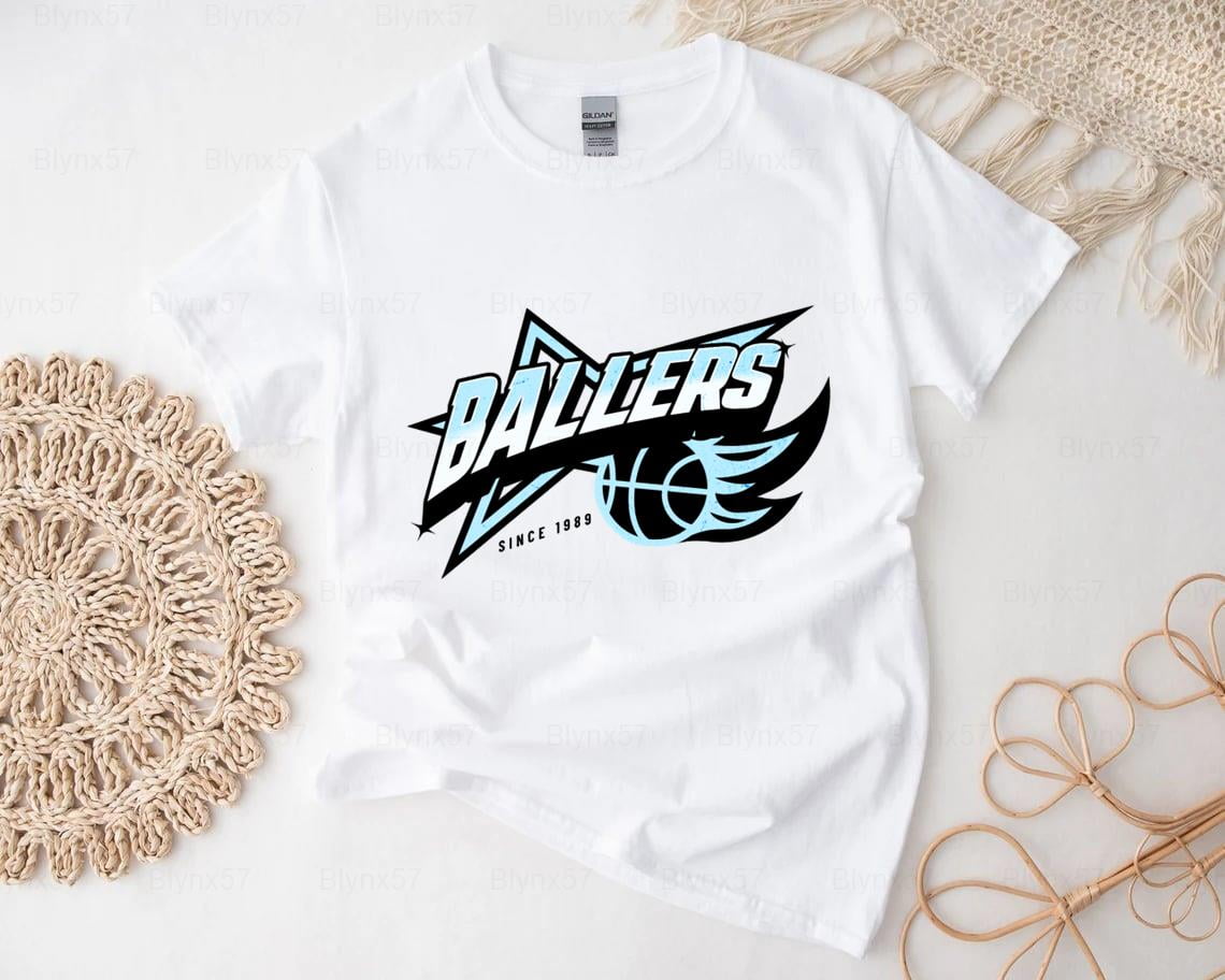 Ballers Basketball T-shirt for True Players and Court Kings, for men ...