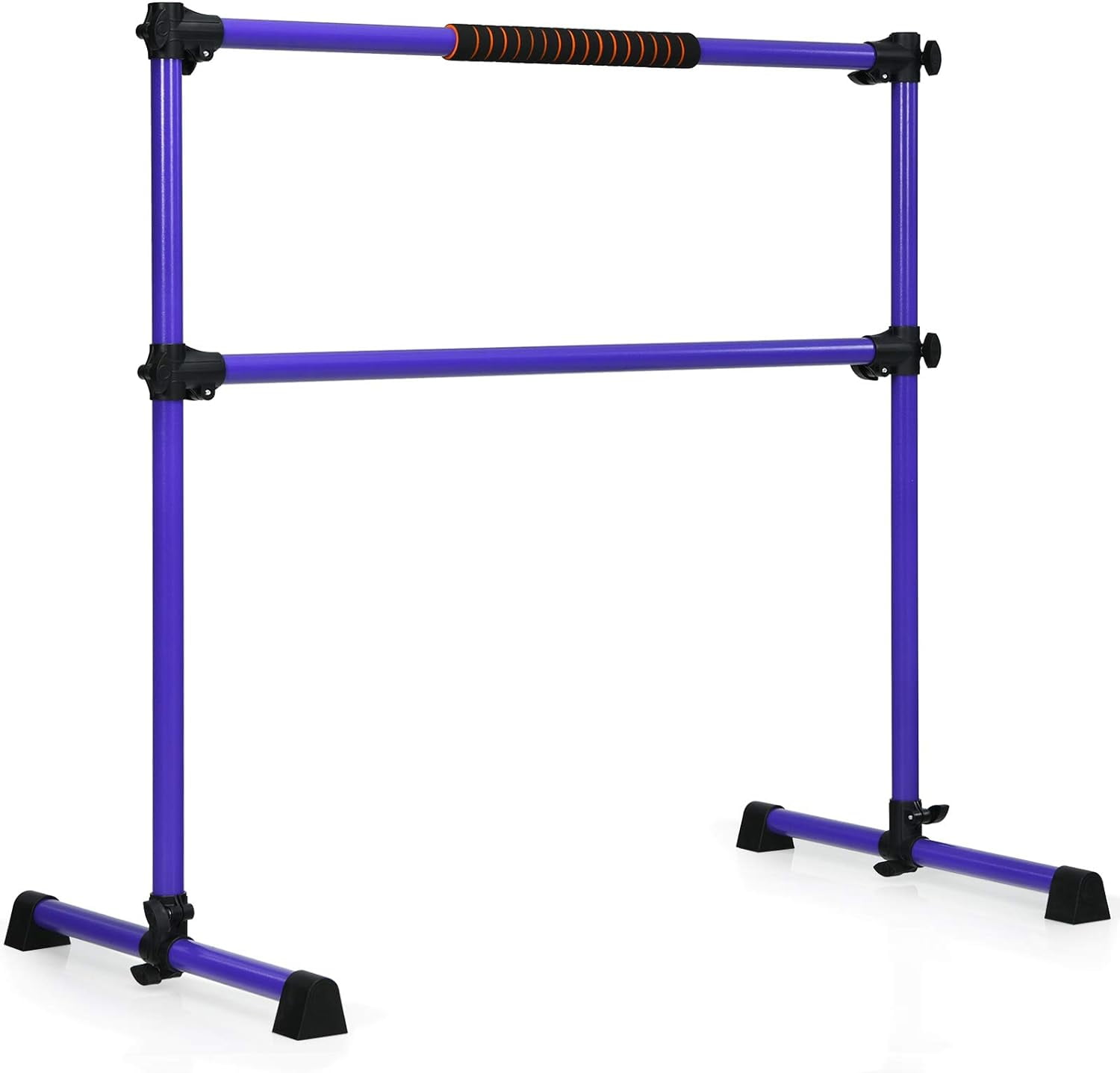 Ballet Barre Portable Double, 4FT Freestanding Ballet Barre Adjustable ...