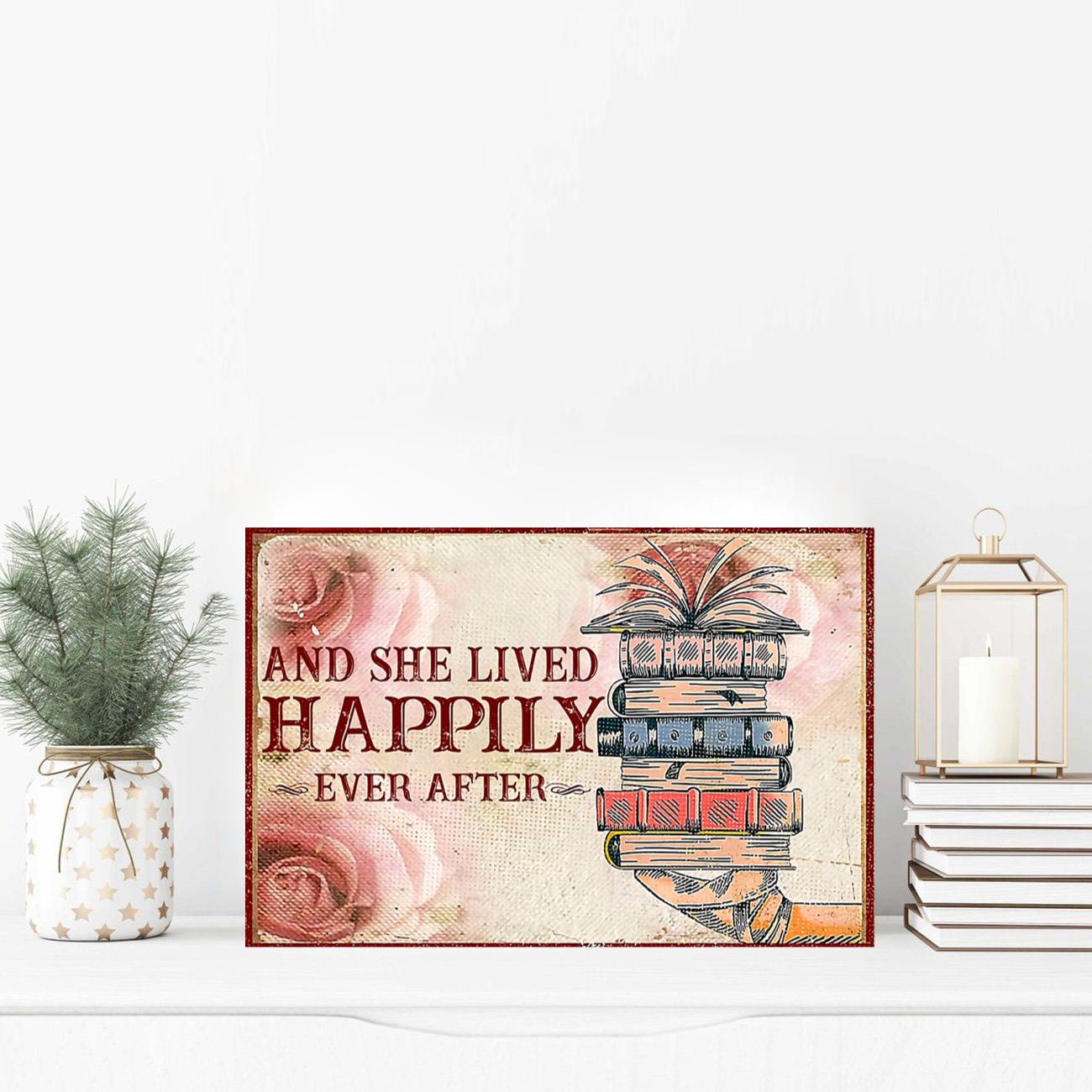 Ballet Book And She Lived Happily Ever After Poster Ballet Poster 11 x ...