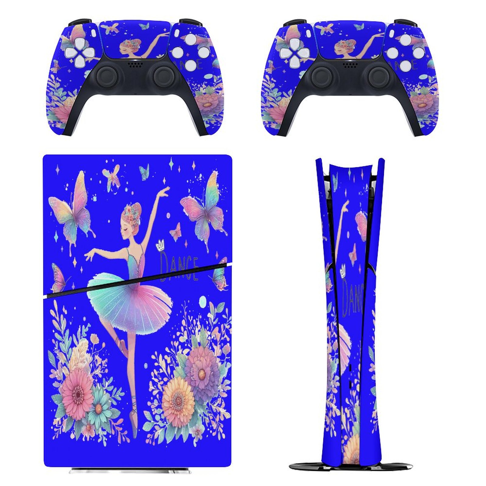 Ballet, Butterfly, Dance PS5/PS5 Slim Digital Disc Skin Sticker For ...
