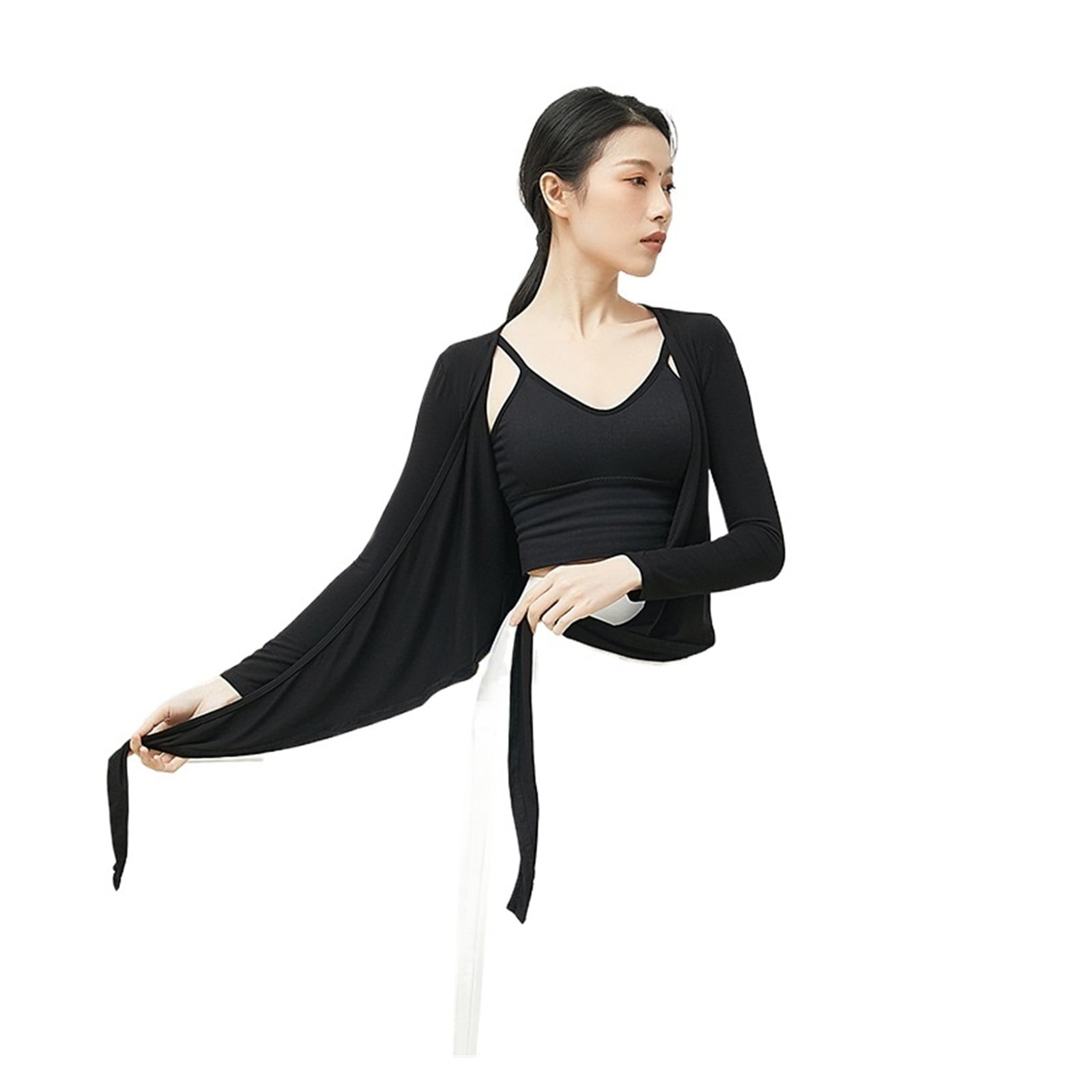 Ballet Crop Tops Women Dance Top Girl Costume for Women Dancing Clothes ...
