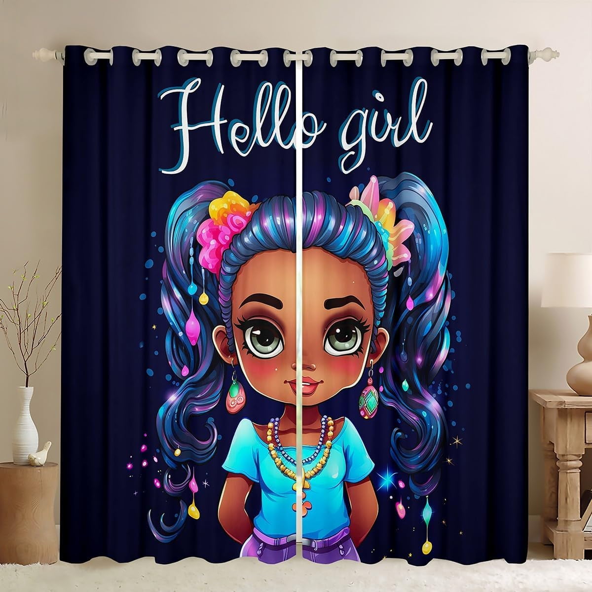 Ballet Curtain suitable for Children Teen BedroomWindow Curtain ...