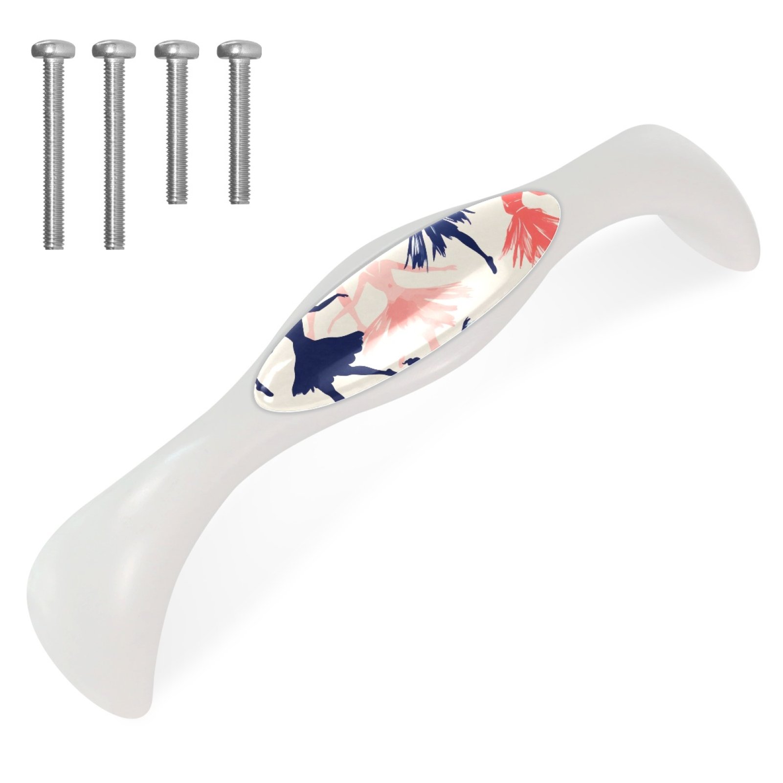 Ballet Dance Kitchen Cabinet Pull Knobs Drawer Hardware Handles for ...