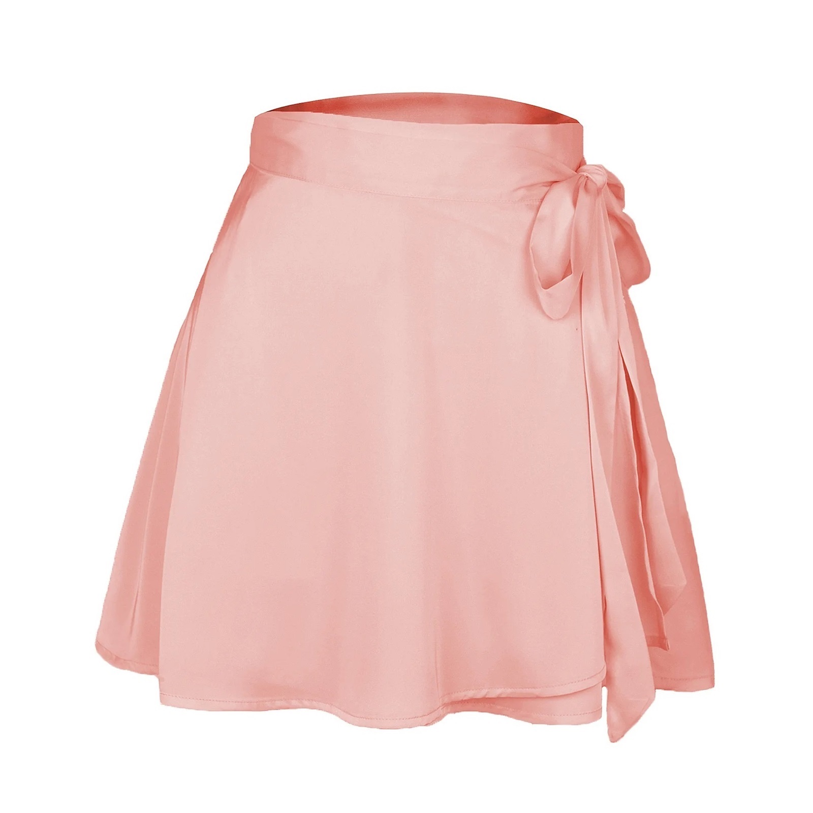 Ballet Dance Skirt Adult Children Satin Solid One-piece Lace-up ...