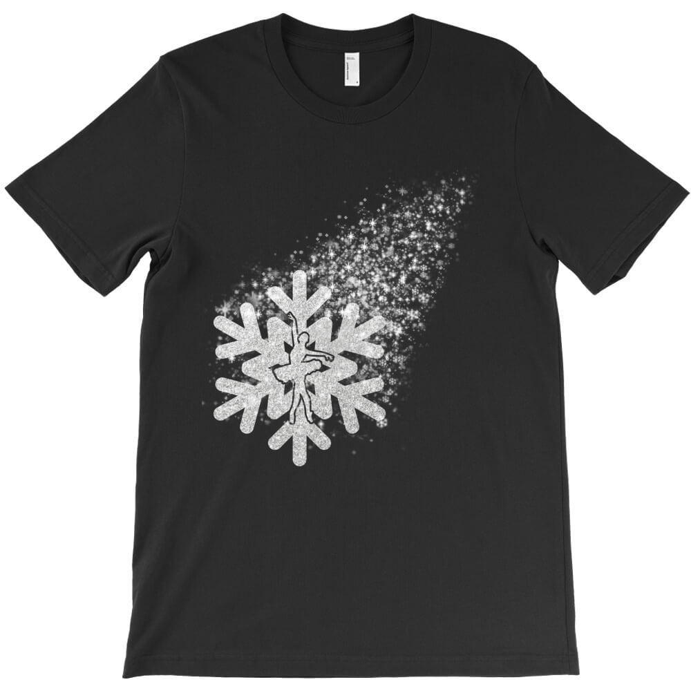 Ballet Dance Snowflake Funny Christmas Holiday Graphic - Viral Tee ...
