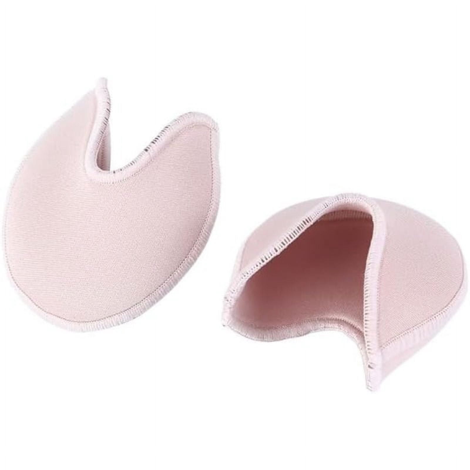 Ballet Dance Toe Pads Soft Gel Toe Covers Pointe Shoes, Knitted Fabric ...