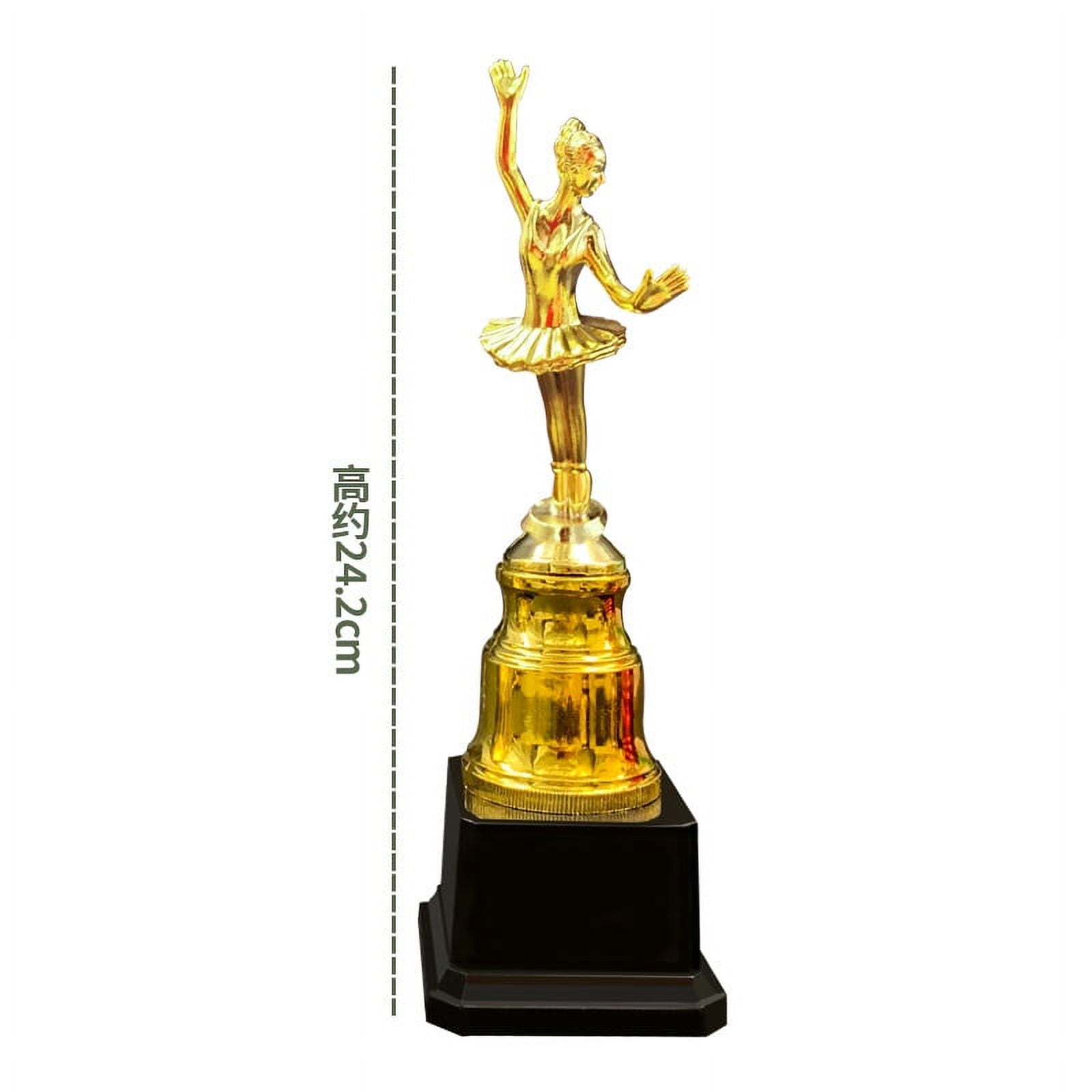MERRYHAPY Ballet Trophy Golden Plastic Award for At Celebrations and ...