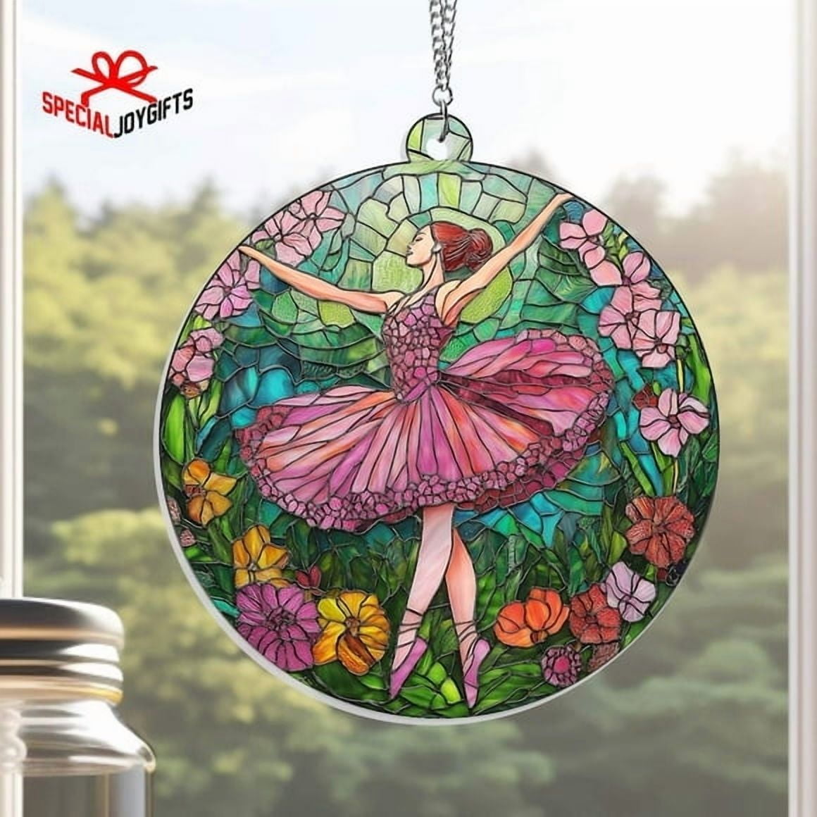 Ballet Dance Window Hanging Suncatcher, Ballet Girl Suncatcher ...