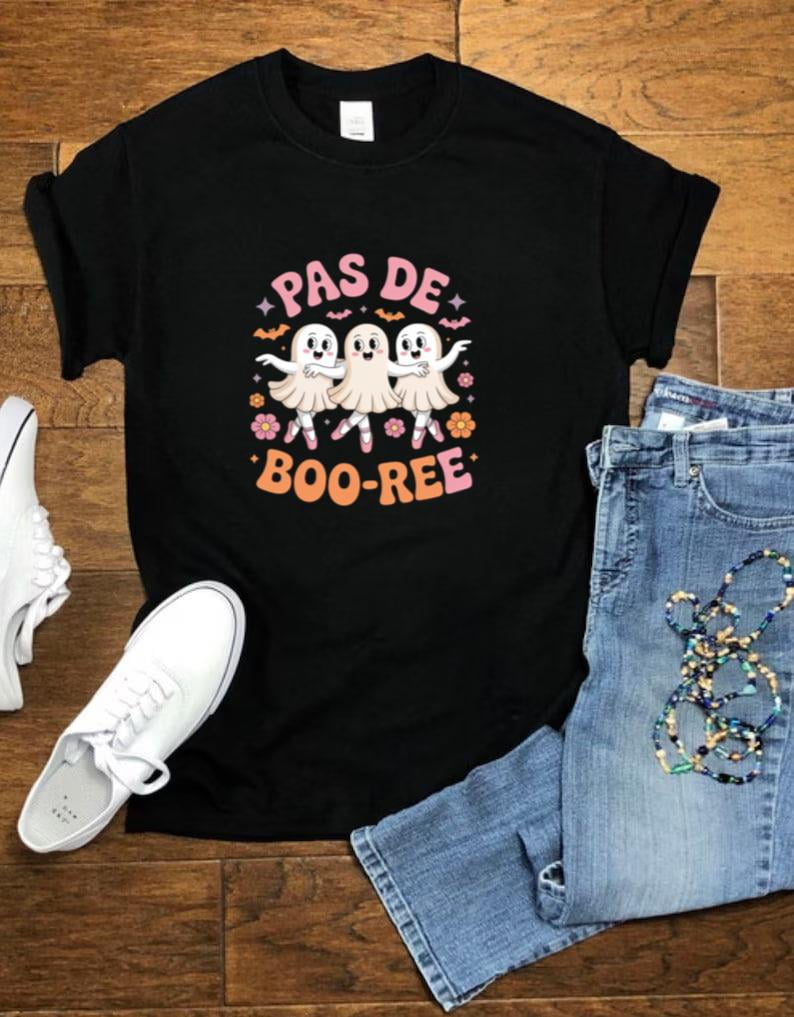 Ballet Dancer Ghost Cute Creepy Dance Teacher Halloween Costume Unisex ...