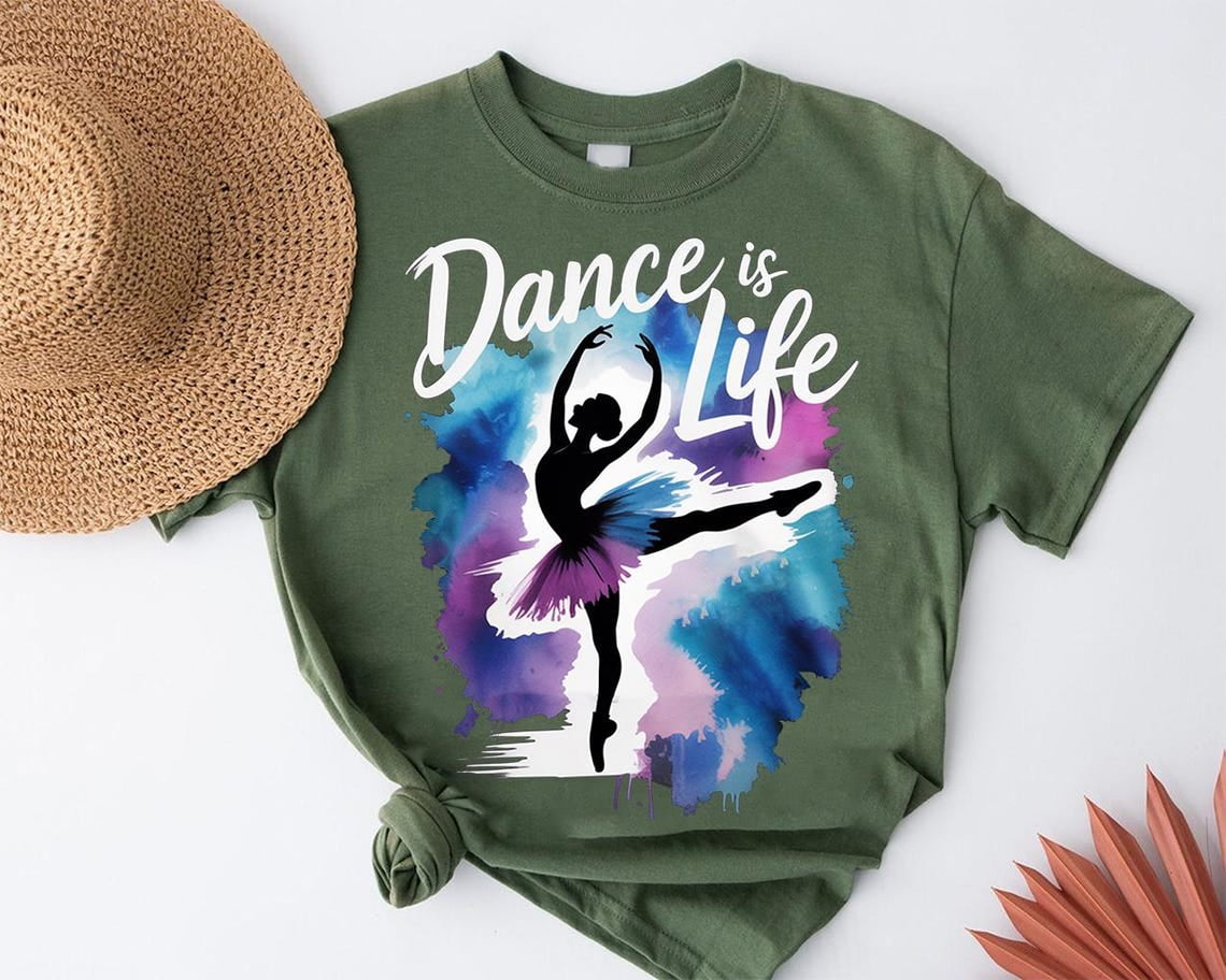 Ballet Dancer Graphic Tee: Tutu - Dance Lover Gift TSHIRT All Size S ...