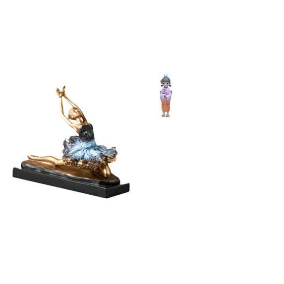 Ballet Dancer Statue Japanese Kimono Geisha Doll Resin Artistic Design ...