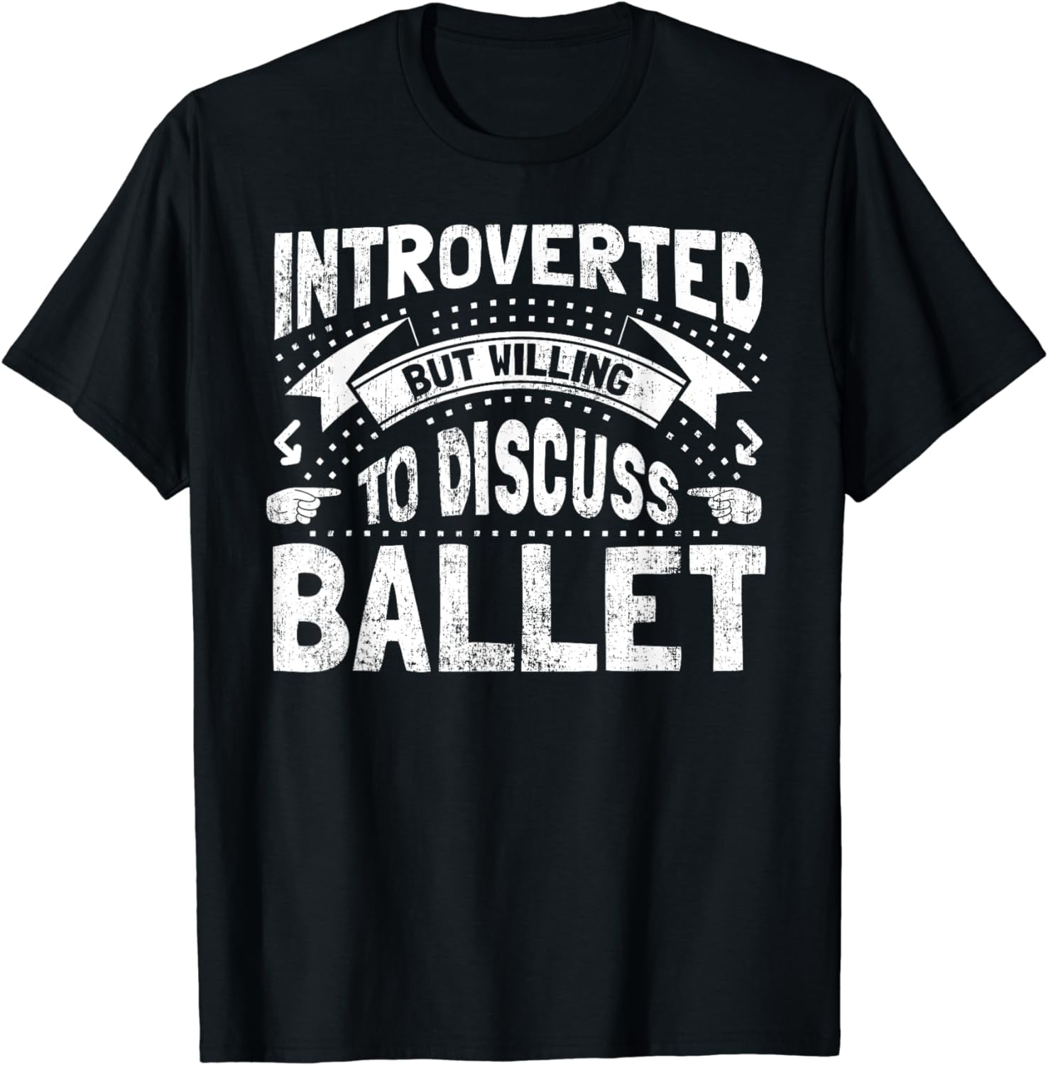 Ballet Dancing Ballerina Tutu Dress Dancer Concert Dance T-Shirt ...