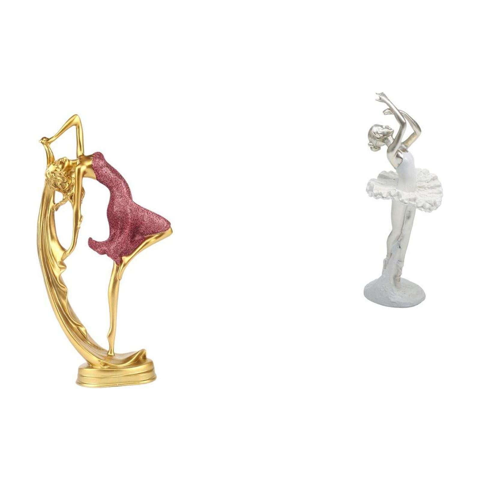 Ballet Dancing Girl Statue Ballerina Dancer Sculpture Resin Material ...