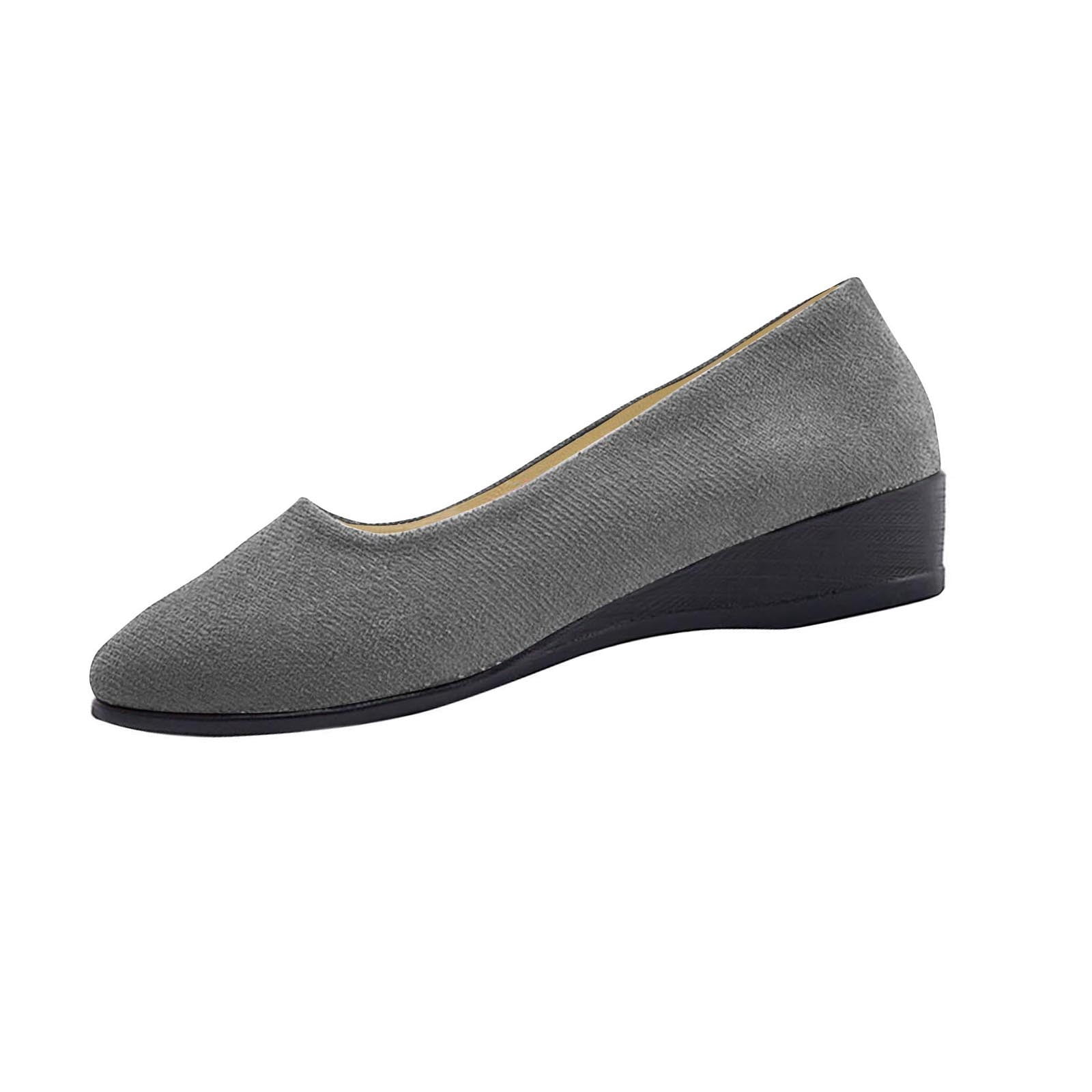 Ballet Flats Shoes for Women Round-Headed Fashion And Casual Versatile ...