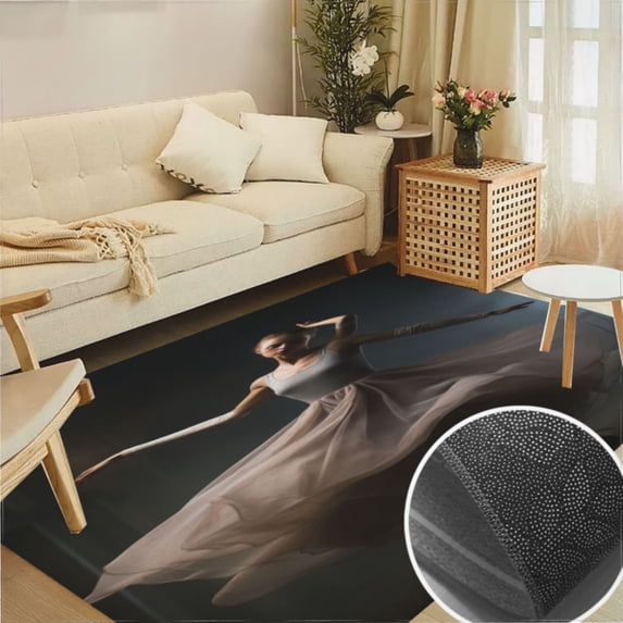 Ballet Girl (3) Adult Home Decor Bedroom Living Room Crystal Velvet ...