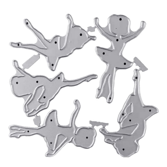 Ballet Girl Metal Die Cut Carbon Steel Cutting Dies Embossing Molds ...