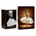 Ballet Girl Tissue Box, Flying Skirt Tissue Holder, Elegant Wooden ...
