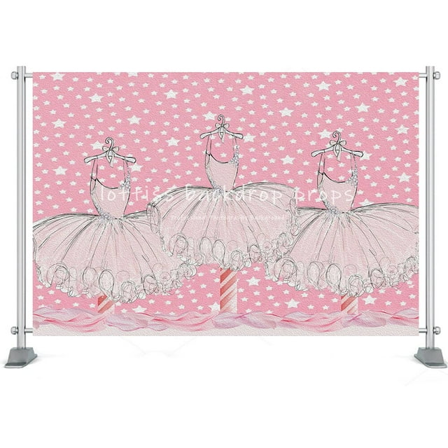 Ballet Girls Photography Backdrop Ballerina Supplies Dance Decor For ...