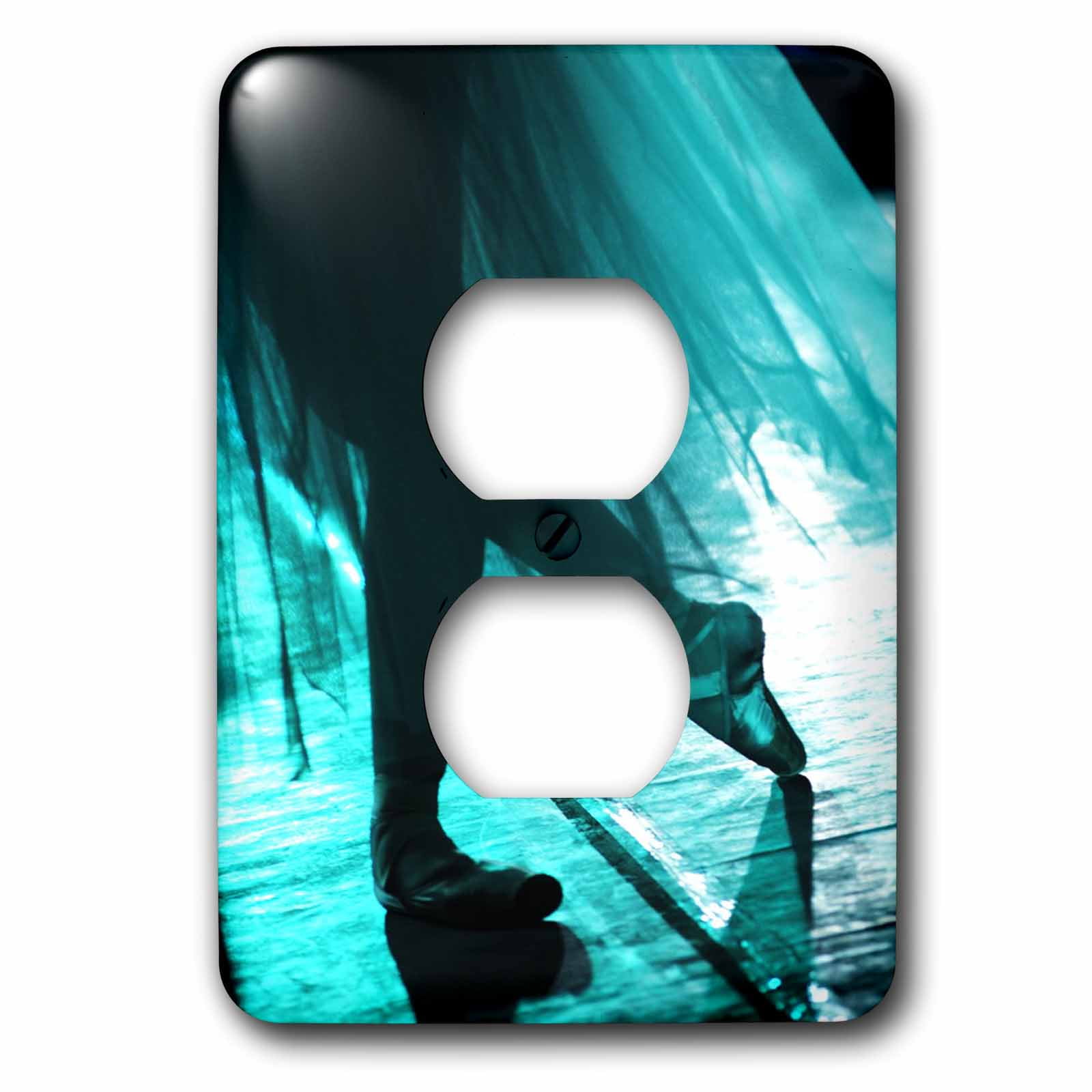 Ballet In Turquoise 2 plug outlet cover lsp-80571-6 - Walmart.com