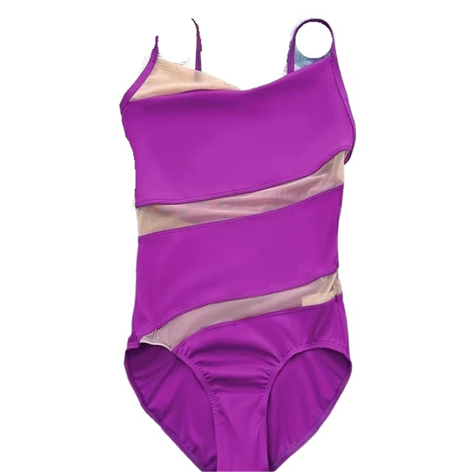 Ballet Leotard For Women's Professional Sportswear Elastic Mesh ...