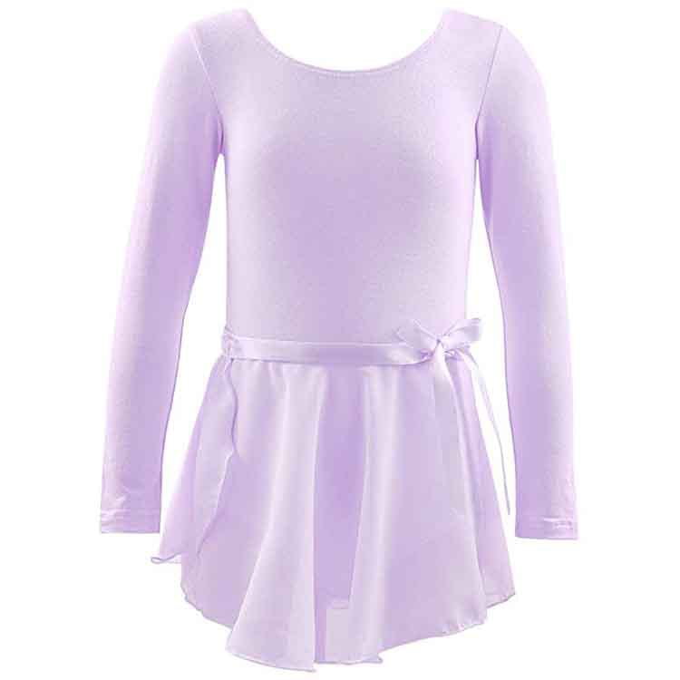 Ballet Leotard for Toddler Girls Ballerina Dance Ruffle Long Sleeve ...
