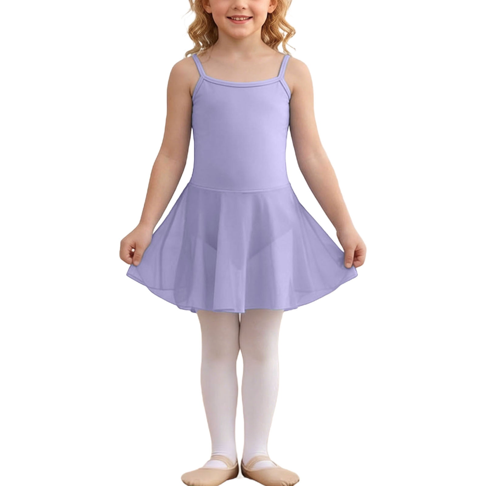 Ballet Leotards Dress for Girls Camisole Dance Outfit Dresses for ...
