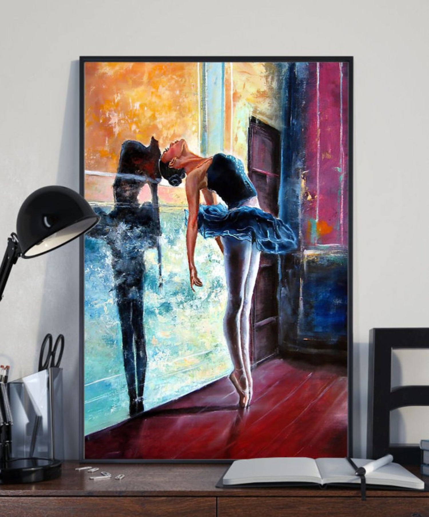 Ballet Paint Poster Ballet Art Print Ballet Lover Poster Gift For ...
