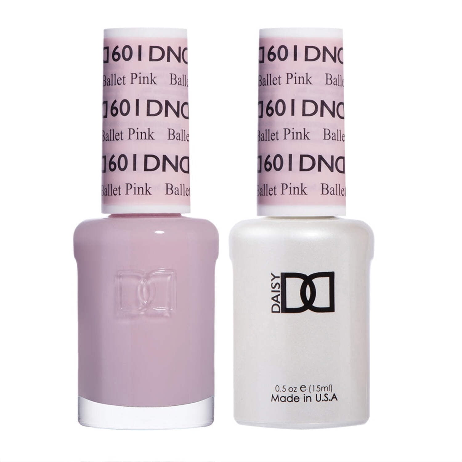 DND Nail Perfect Duo: Ballet Pink #601 Gel & Lacquer Polish Set ...