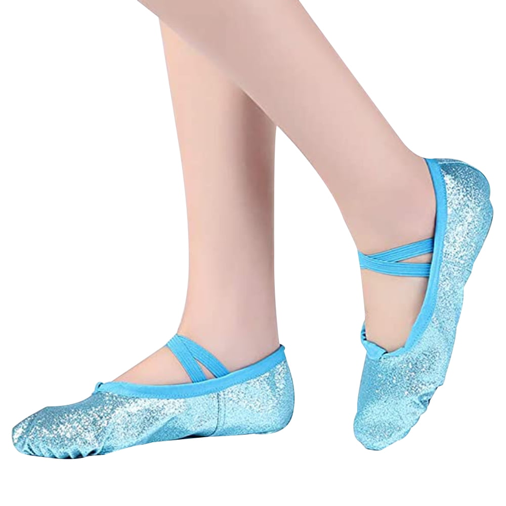 Ballet Pointe Shoes Girls Women Ribbon Ballerina Shoes with Toe Pads ...