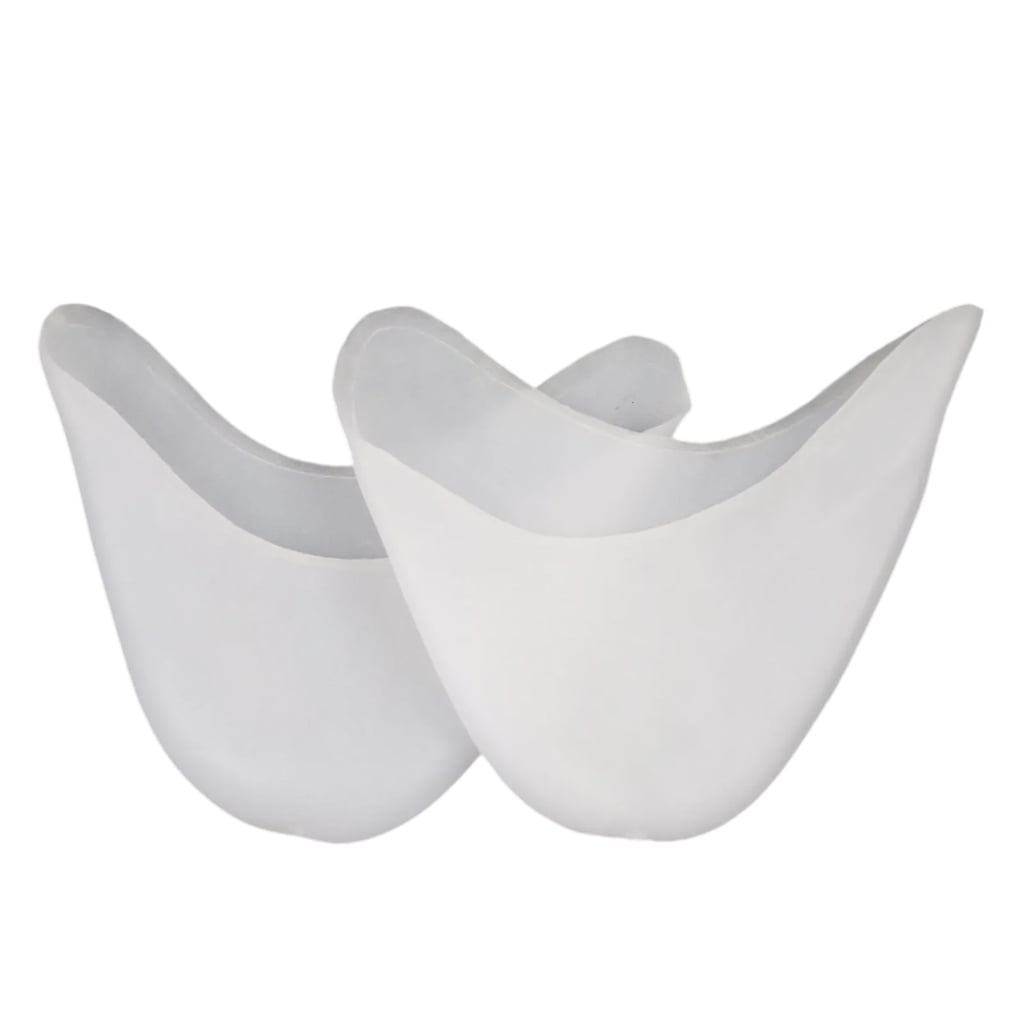 Ballet Pointe Toe Pad Toe Soft Silicone Gel Protectors Toe Pouches with ...