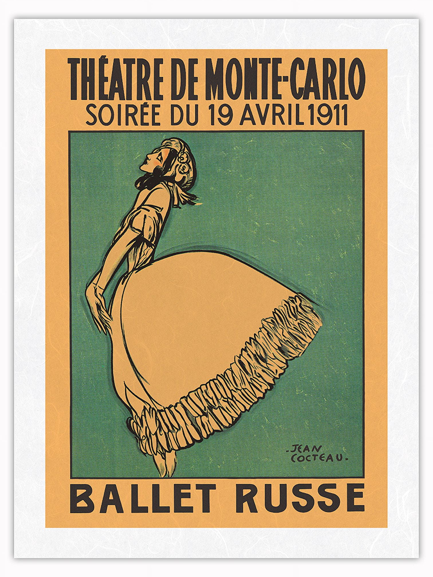 Ballet Russe - Tamara Karsavina - Theatre de Monte Carlo - Vintage ...