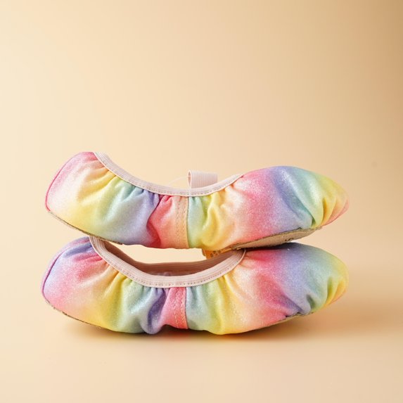 Ballet Shoe,Girls Elastic Ballet Slippers Stretch Canvas Dance Shoes ...