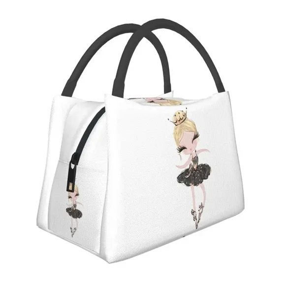Ballet Shoes Portable Lunch Boxes for Ballerina Dancer Cooler Thermal ...