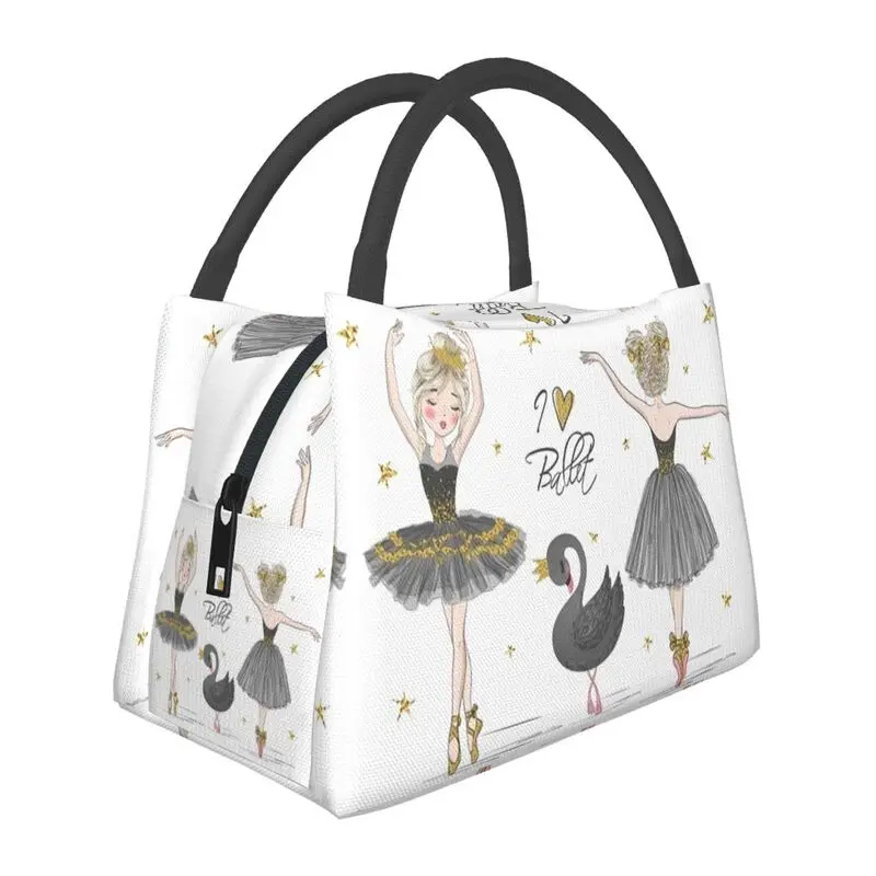 Ballet Shoes Portable Lunch Boxes for Ballerina Dancer Cooler Thermal ...
