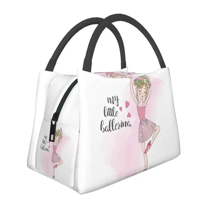 Ballet Shoes Portable Lunch Boxes for Ballerina Dancer Cooler Thermal ...