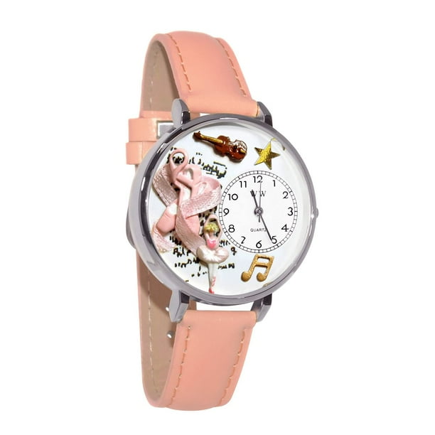 Ballet Shoes Watch in Silver (Large) - Walmart.com