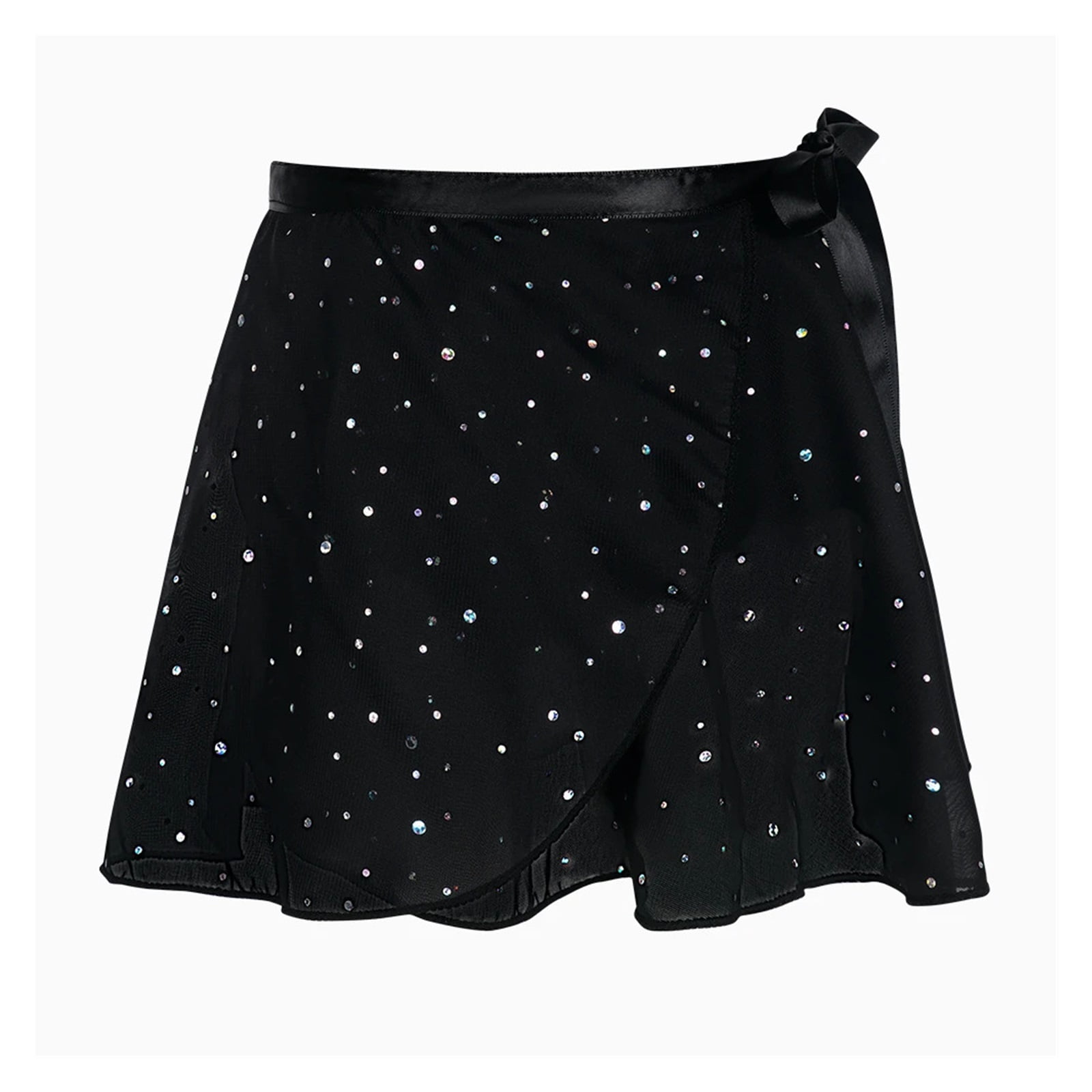 Ballet Skirt Dance Wrap Skirt Chiffon Tutu Dresses Dancewear Skirt ...