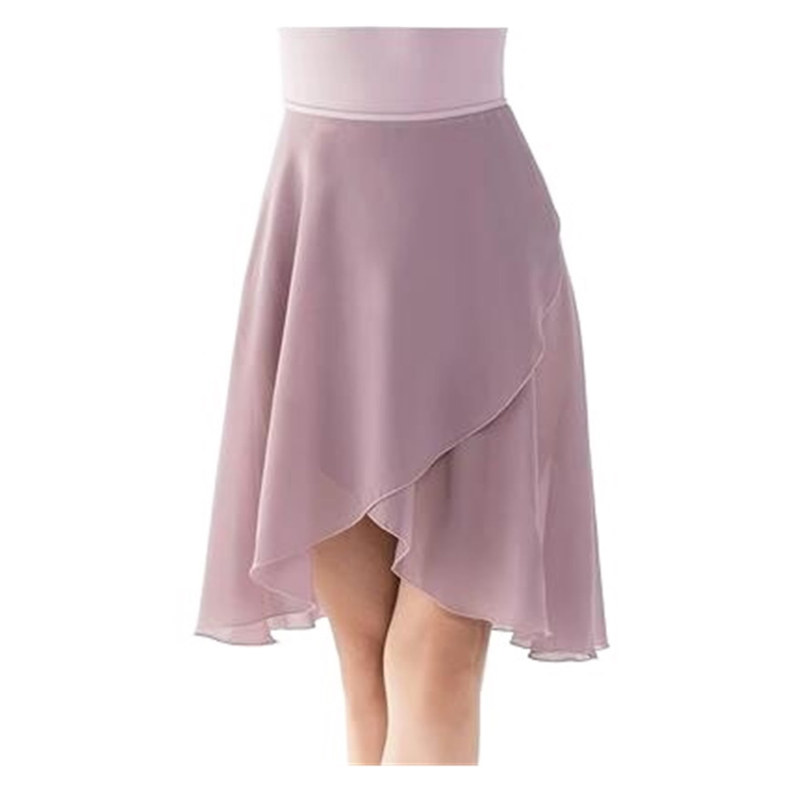 Ballet Skirt Girls Chiffon Up Wrap Ballet Dress Tulle Skirt Ballerina ...