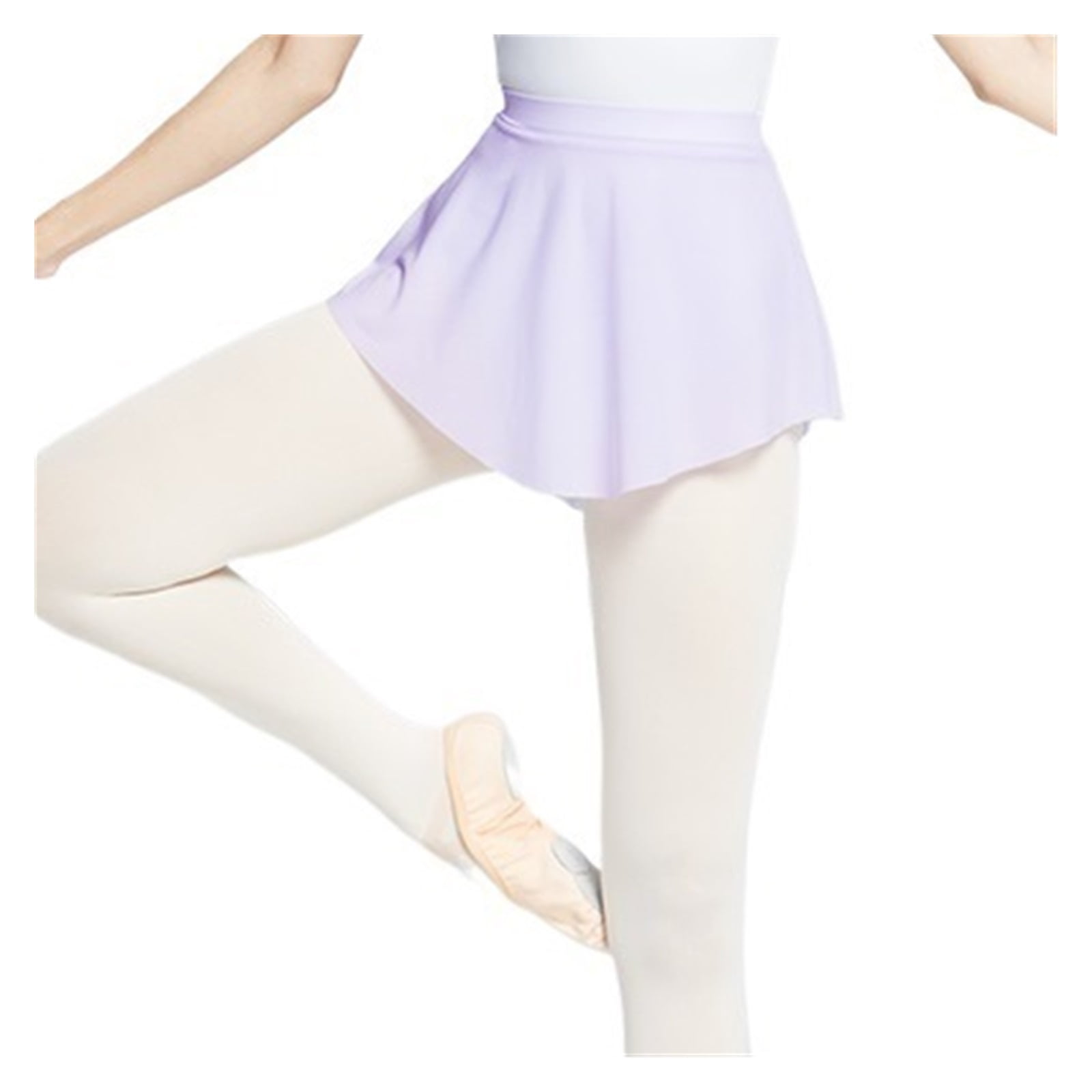 Ballet Skirt Woman Split Short Dance Skirt Soft Mesh Elastic Skirt For ...