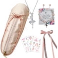 Ballet Slipper Pouch Makeup Bag Dance Recital Gifts for Girls Dancer ...