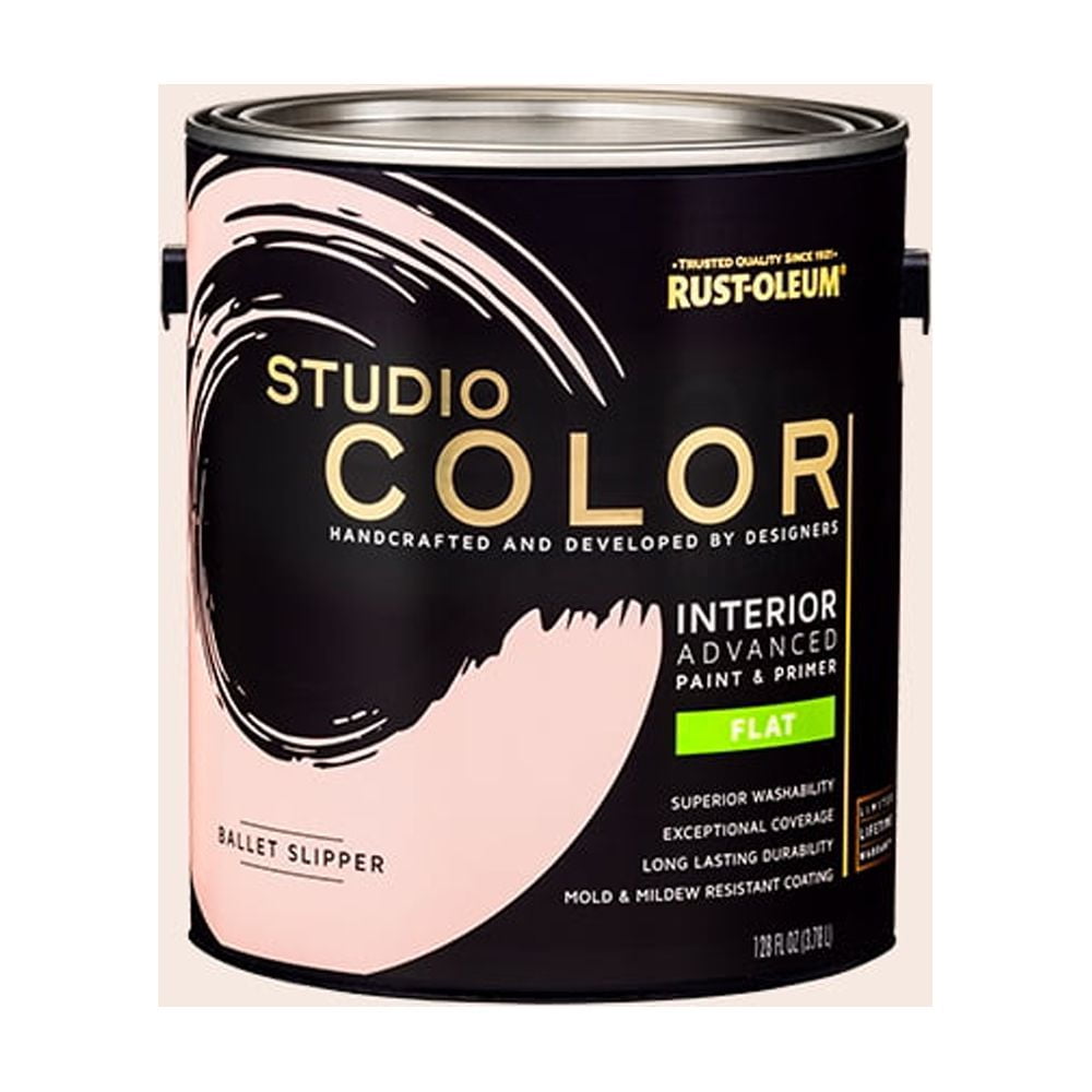 Ballet Slipper, Rust-Oleum Studio Color Interior Paint + Primer, Flat ...