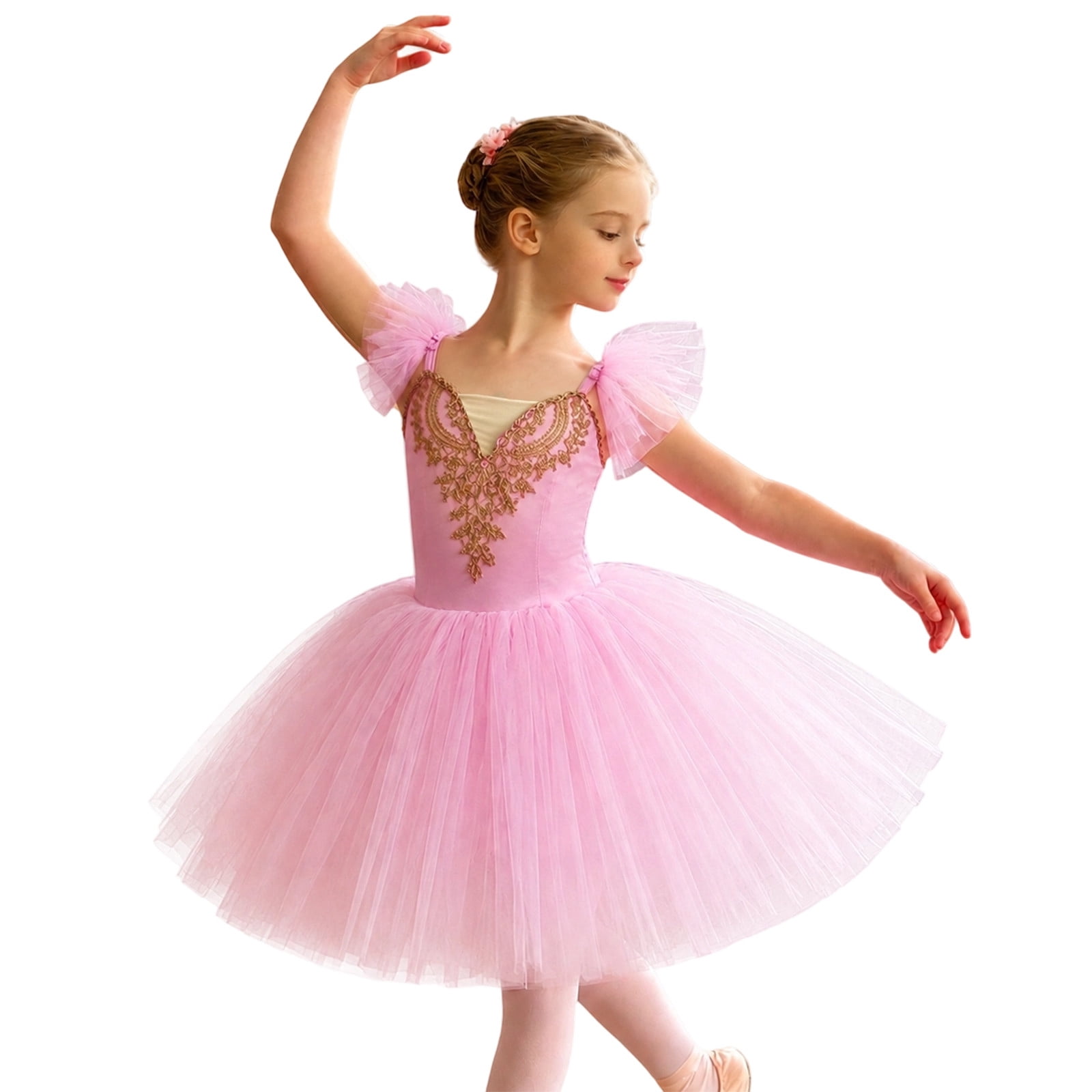 Ballet Swan Lake Tutu Dresses for Girl's Costume Professional Camisole ...