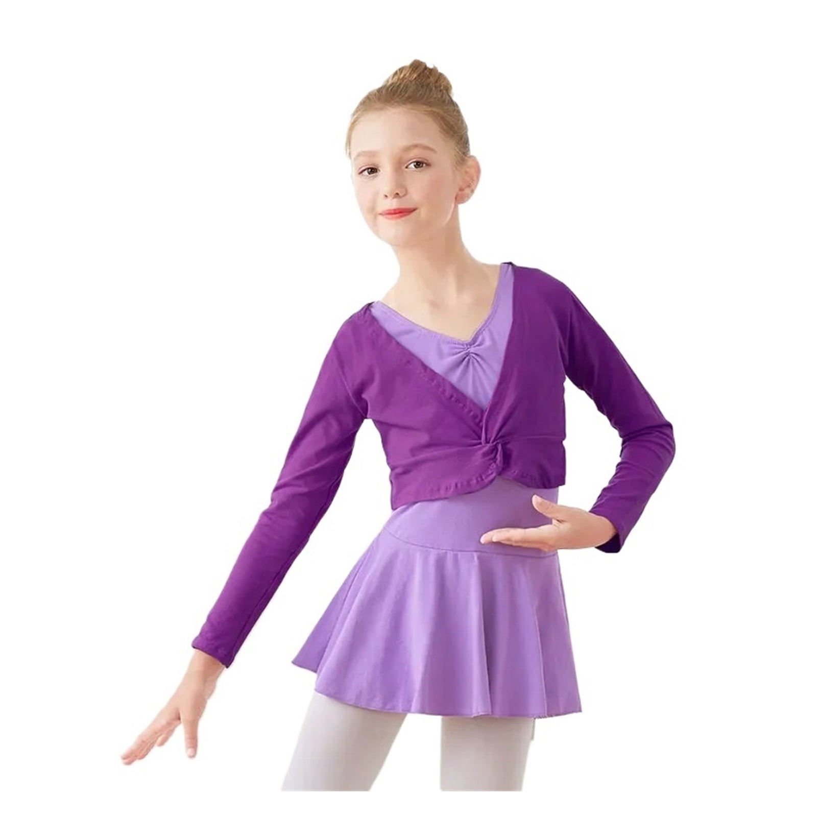 Ballet Top Ballet Jersey Girls Dance Top Ballet Gymnastics Jacket Dance ...