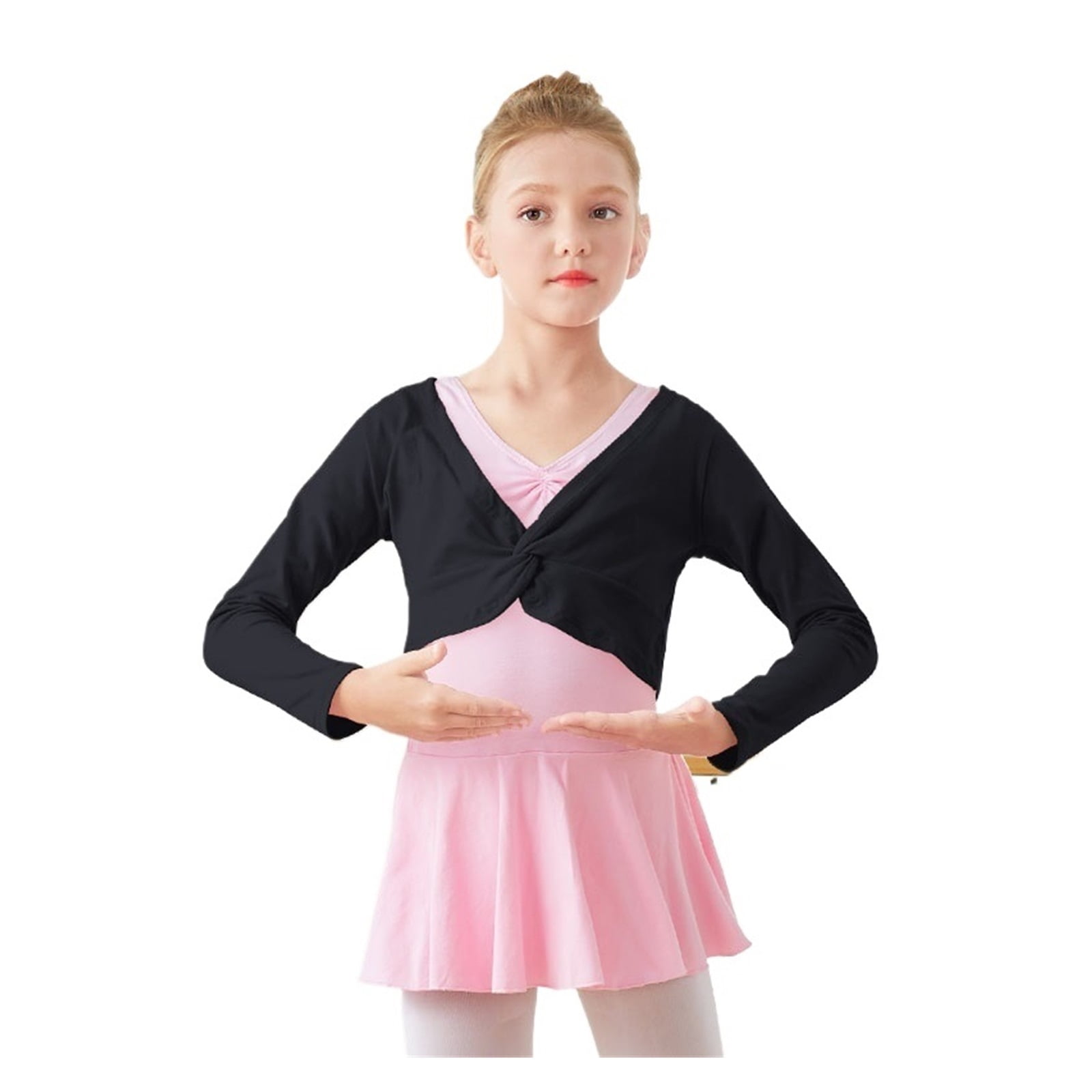 Ballet Top Ballet Jersey Girls Dance Top Ballet Gymnastics Jacket Dance ...