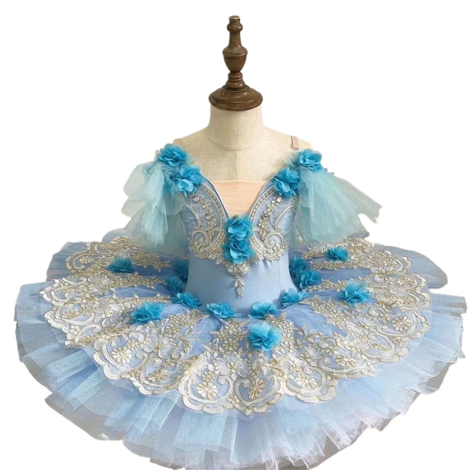 Ballet Tutu Professional Dress Pancake Princess Party Dance Costume ...