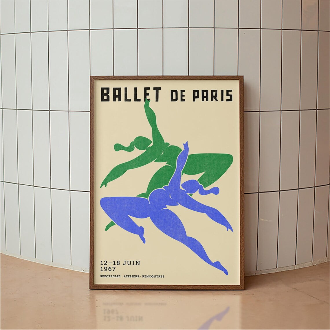 Ballet de Paris Vintage French Dance Art 1967 Paris Festival Mid ...