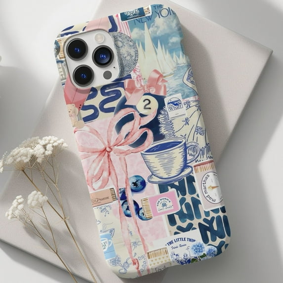 Balletcore Coquette Collage Preppy Cute Phone Case with iPhone 17 to 11 ...